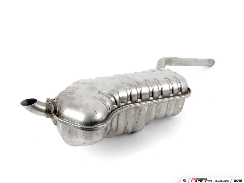 Genuine Volkswagen Audi - 3B0253609D - Rear Muffler Assembly - Left ...