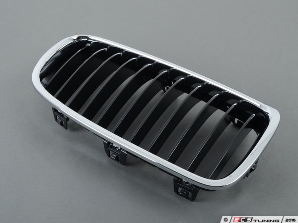 Genuine BMW - 51137255412 - F30 Kidney Grille - Right (51-13-7-255-412)