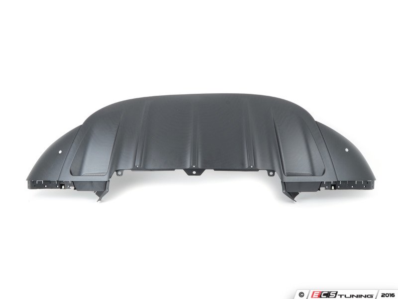 Genuine Porsche - 95850506100 - Upper Front Spoiler - Black