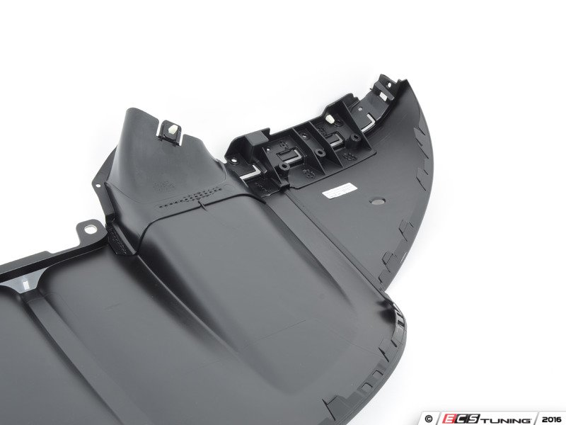 Genuine Porsche - 95850506100 - Upper Front Spoiler - Black