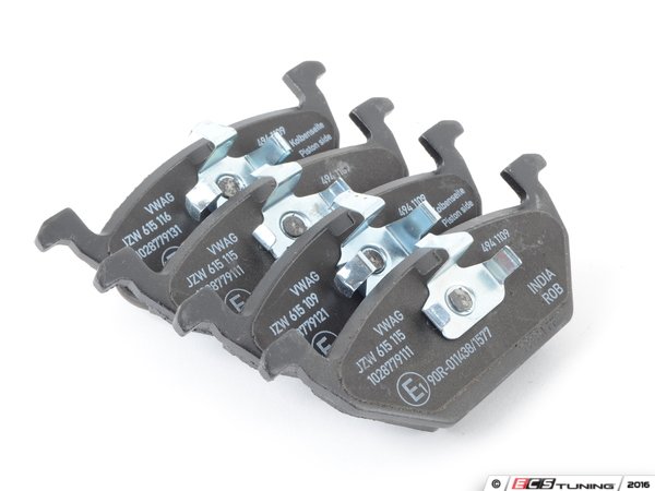 Genuine Volkswagen Audi - JZW698151 - Economy Brake Pad Set - Front ...
