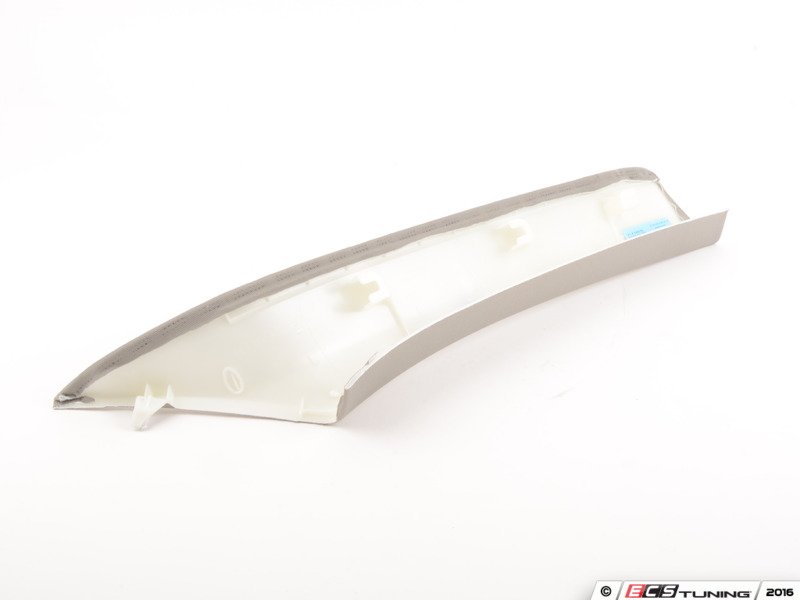Genuine BMW - 51437225307 - Column A Cover - Left, Gray (51-43-7-225-307)
