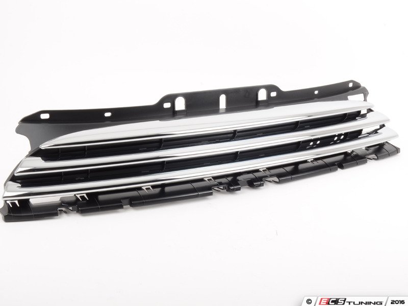 Genuine MINI - 51117317264 - Front Grille Center - Chrome (51-11-7-317-264)