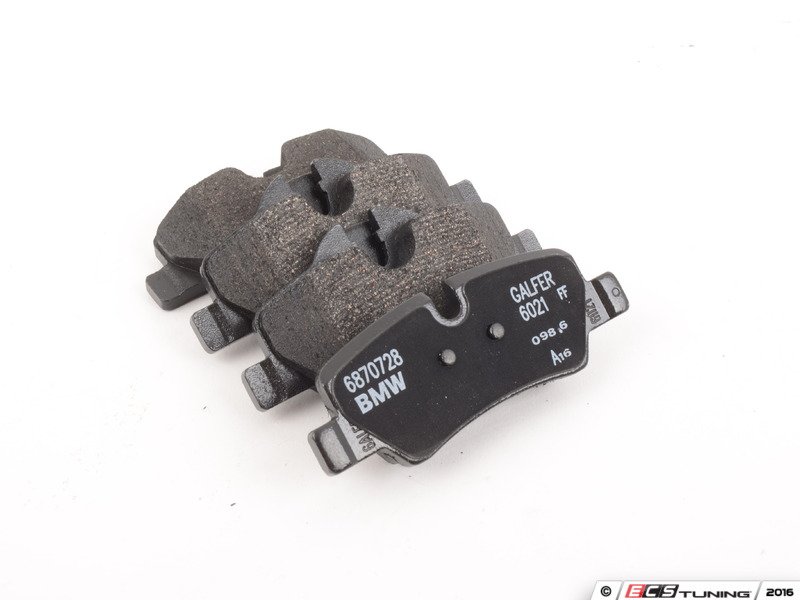 Genuine MINI - 34216871299 - JCW Rear Brake Pad Set (34-21-6-871-299)