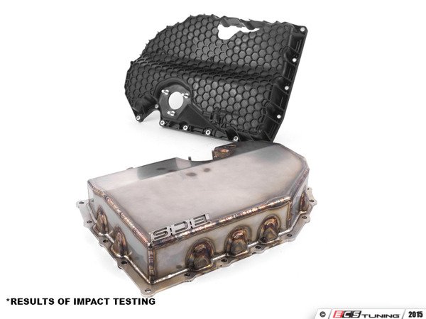 ECS - 008012ecs01-01KT - ECS Tuning Stainless Steel Oil Pan - MQB Gen3 TSI