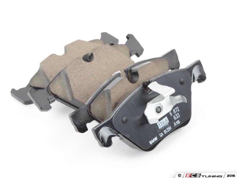 Genuine BMW - 34116872632 - Front Brake Pad Set (34-11-6-872-632)