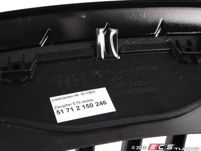 Genuine BMW M Performance - 51712150246 - BMW Performance Black Front ...