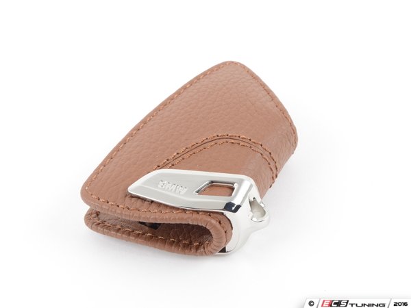 Genuine BMW - 82292408818 - Genuine BMW Sattelbraun Key Case w ...