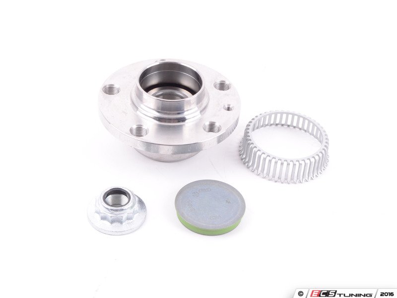 Genuine Volkswagen Audi - 1J0598477 - Rear Wheel Hub & Bearing Assembly ...