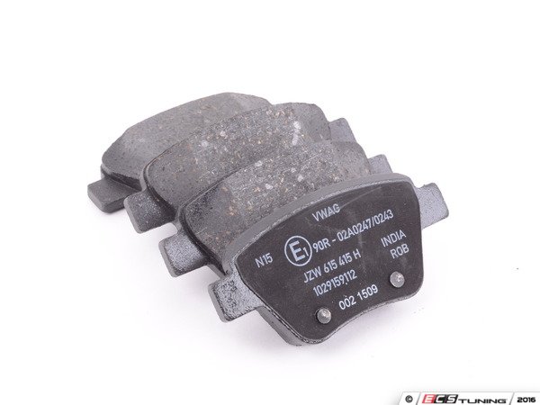 Genuine Volkswagen Audi - JZW698451Q - Economy Brake Pad Set - Rear ...
