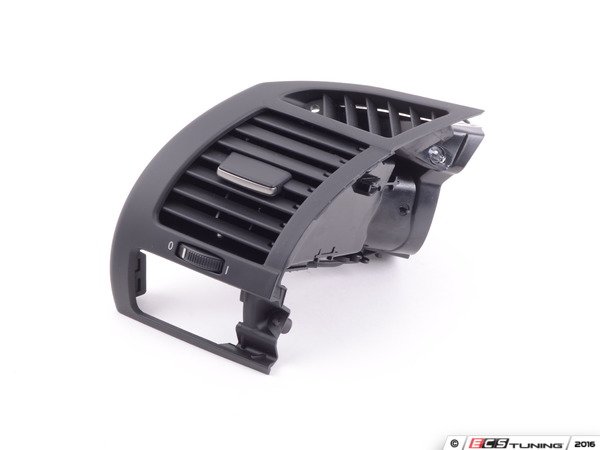 Genuine BMW - 64226954301 - Fresh Air Grille - Black Left (64-22-6-954-301)