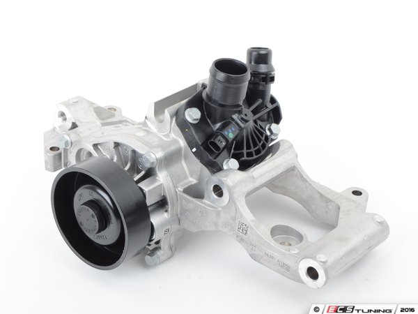 Genuine MINI - 11518601366 - Coolant Pump with Thermostat and Support ...