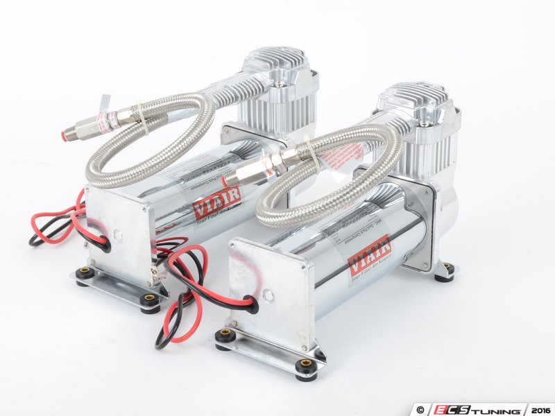 Air Lift - 23444 - Viair 444C Dual Pack Compressor - 200 PSI - Chrome