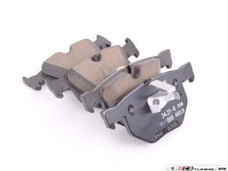 Genuine BMW - 34116857096KT - Front & Rear Brake Pad Set