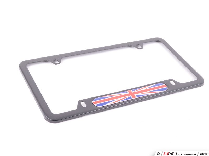 Genuine MINI - 51805A5CFA4 - MINI Union Jack License Plate Frame ...