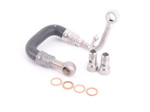 Audi B6 A4 Quattro 1.8T Turbocharger Coolant Lines - ECS Tuning
