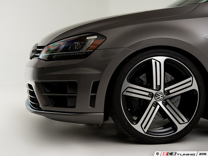 ECS News - VW MK7 Golf R ECS Front Bumper Vinyl Inlays