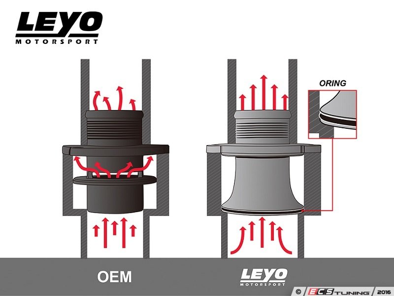 LEYO - L041B - Turbo Muffler Delete - Black - (NO LONGER AVAILABLE)