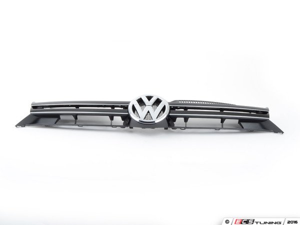 Genuine Volkswagen Audi - 1K9853651EZLL - Grille - Satin Black/Chrome ...