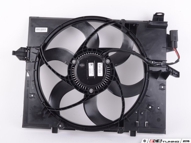 Genuine BMW - 17427526824 - Radiator Cooling Fan Assembly (17-42-7-526-824)