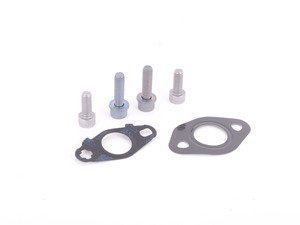 Audi B7 A4 Quattro 2.0T Turbocharger Oil Lines - ECS Tuning