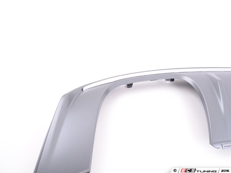 Genuine Volkswagen Audi - 8V5807521H1RR - Rear Valance - Platinum Grey ...