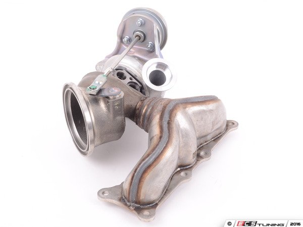 Genuine BMW - 11657649297 - Rebuilt Turbocharger with Manifold - Rear ...