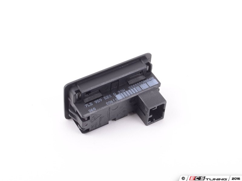 Genuine Porsche - 95561325801A03 - SWITCH REAR LID BLAC