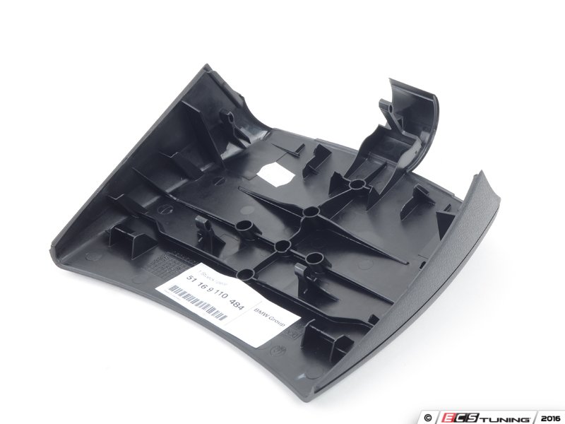 Genuine BMW - 51169110484 - Rear center console trim (51-16-9-110-484)