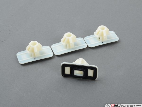 Genuine Volkswagen Audi - 4G0898909 - Complete side skirt hardware kit ...