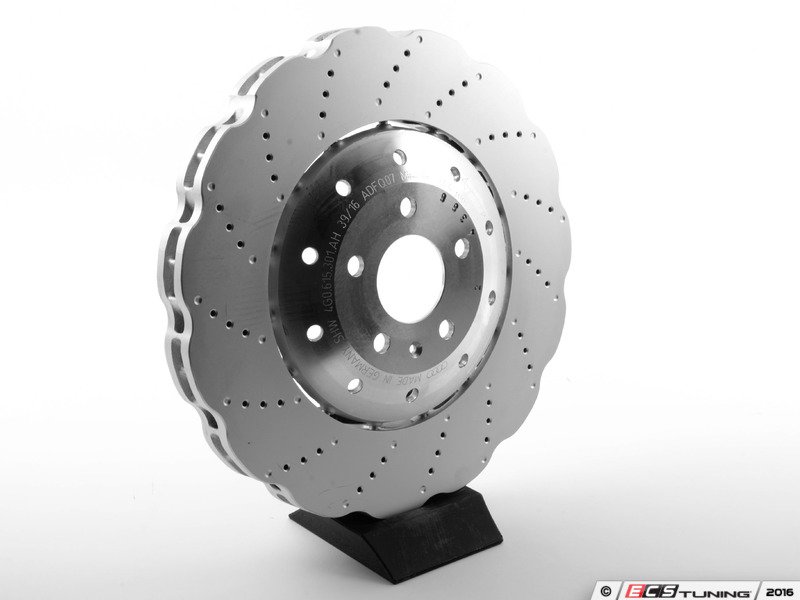 Genuine Volkswagen Audi - 4G0615301AH - Front Brake Rotor - Priced Each ...