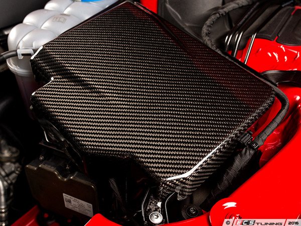 ECS - 019468ECS01A - Carbon Fiber ECU Cover - Audi B9 A4/A5