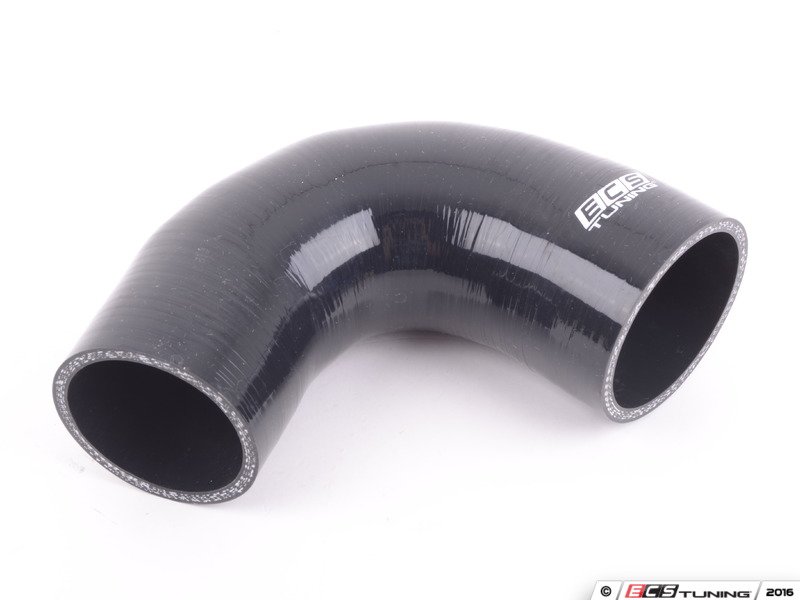 ECS - 009037ECS08-01 - High Flow Throttle Pipe Kit - Wrinkle Black