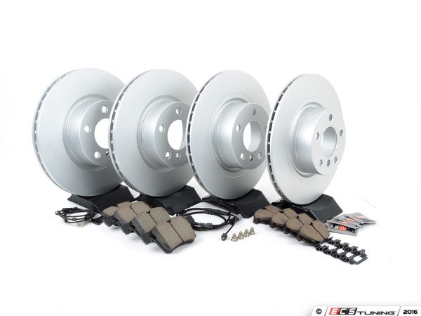Assembled By ECS - 34106787490KT4 - Front and rear brake service kit