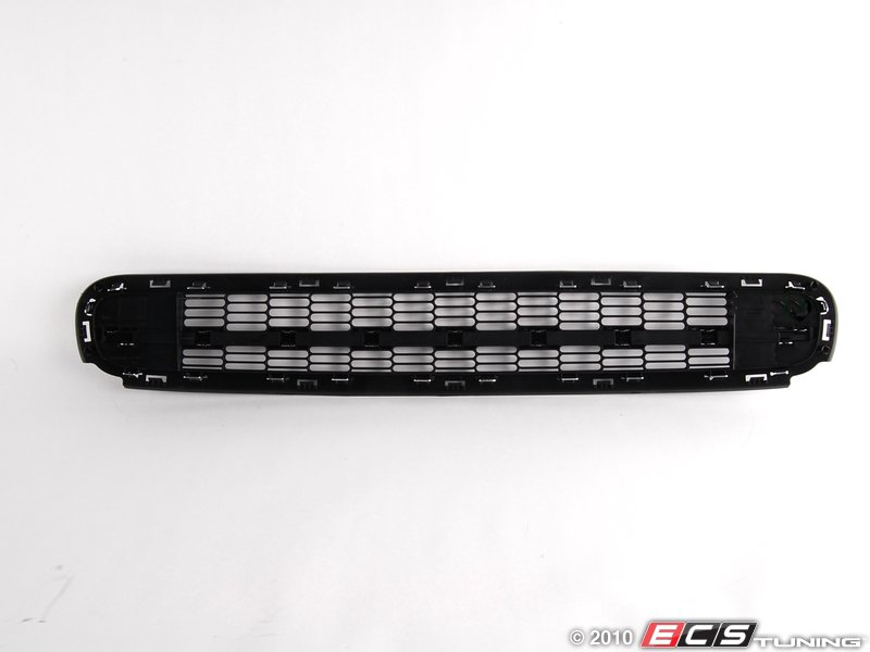 Genuine MINI - 51112755463 - Bumper Lower Grille Black With Chrome ...