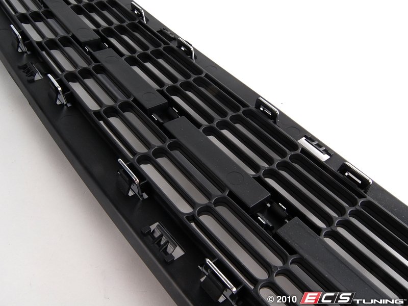 Genuine MINI - 51112755463 - Bumper Lower Grille Black With Chrome ...