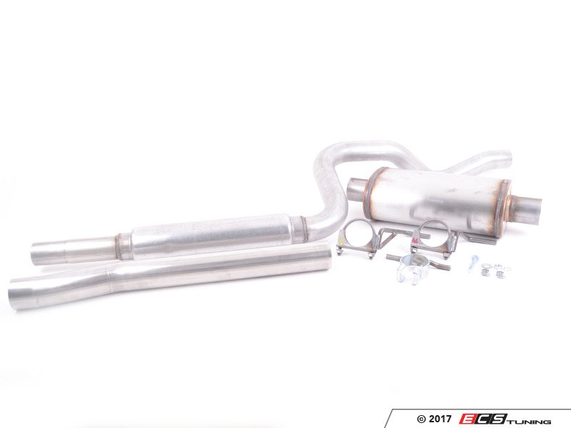 Techtonics Tuning - 253464M-CO - MK4 Jetta 2.5" Aluminized Cat-Back ...