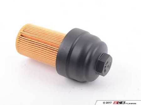 Genuine Volkswagen Audi - 06E115433C - Oil Filter Cover (06E 115 433 C)