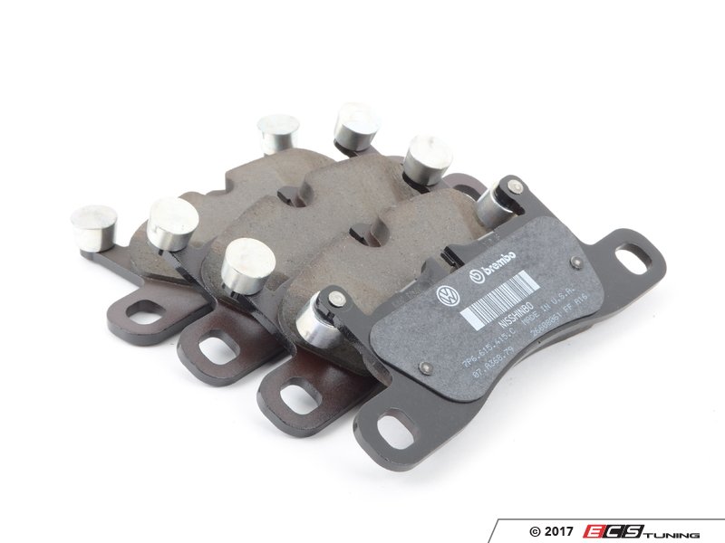 Genuine Volkswagen Audi - 7P6698451C - Rear Brake Pad Set (7P6 698 451 C)