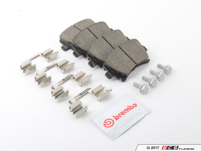 Brembo - 3AA698451 - Rear Brake Pad Set - (NO LONGER AVAILABLE ...