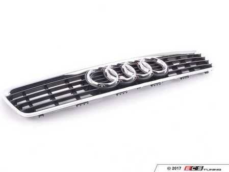 Genuine Volkswagen Audi - 8D0853651R3FZ - Upper Grille - Satin Black ...