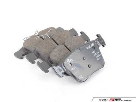 Genuine Volkswagen Audi - 8v0698151dKT1 - Front & Rear Brake Pad Kit ...