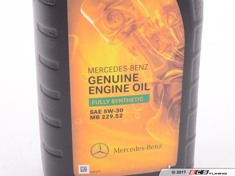 Genuine Mercedes Benz - 0009899701USA6 - 5W-30 Full-Synthetic Engine ...