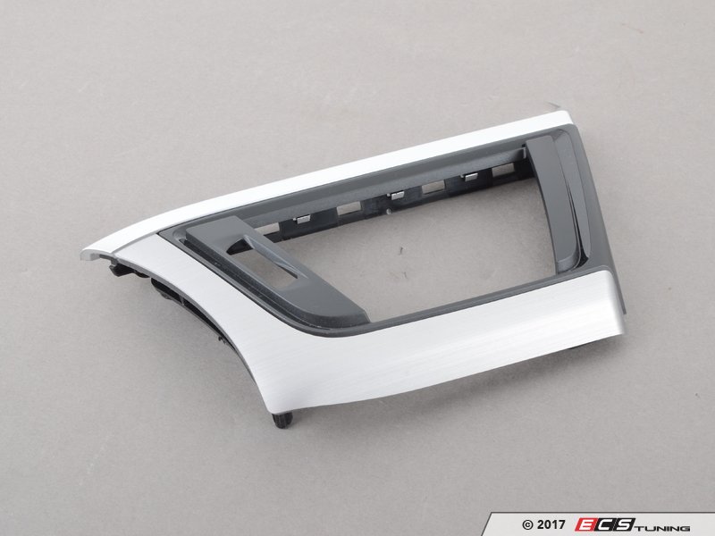 Genuine BMW - 51459231223 - TRIM, I-PANEL, ALU LINEAR BR (51-45-9-231-223)