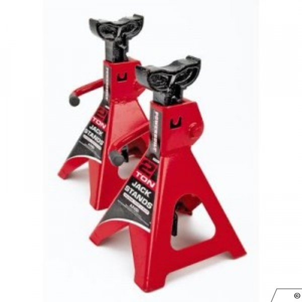 Powerbuilt - 640399 - 2 Ton Ratchet Style Jack Stands Pair