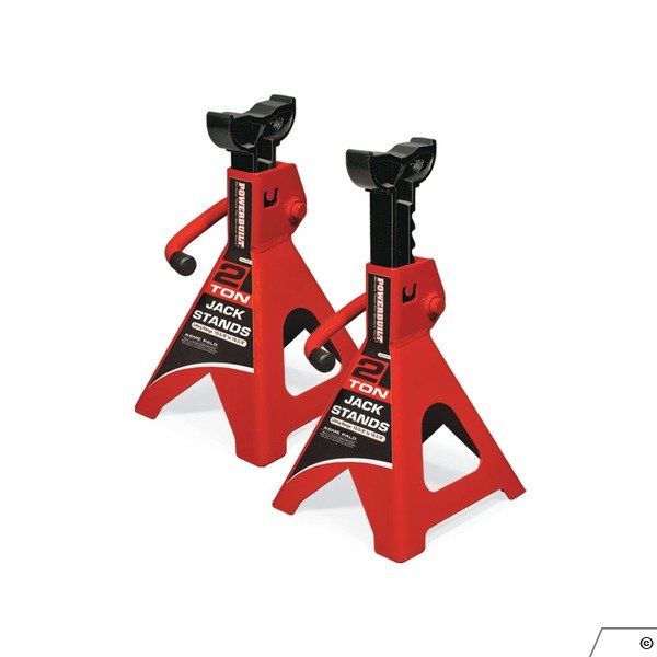 Powerbuilt - 640399 - 2 Ton Ratchet Style Jack Stands Pair