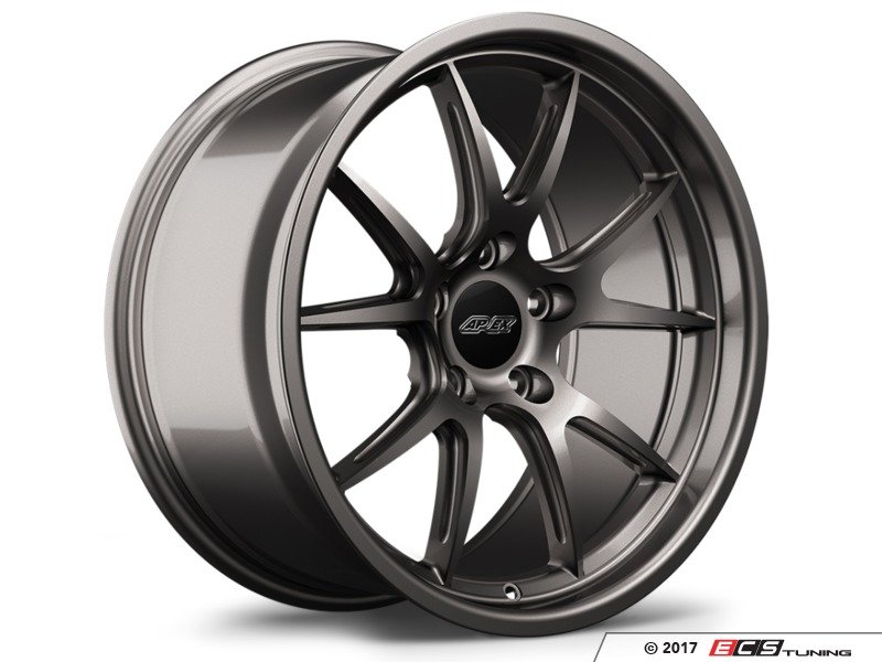APEX Wheels - fl51895et35ktKT - 18" APEX FL-5 Square Wheel Set - Anthracite