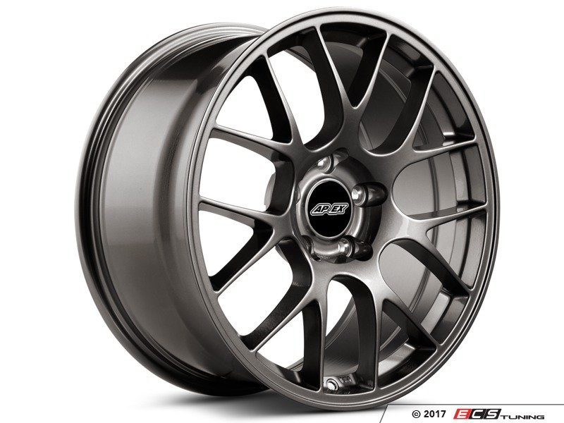 APEX Wheels - EC71885H95LA - 18" APEX EC-7 Staggered Wheel Set - Anthracite