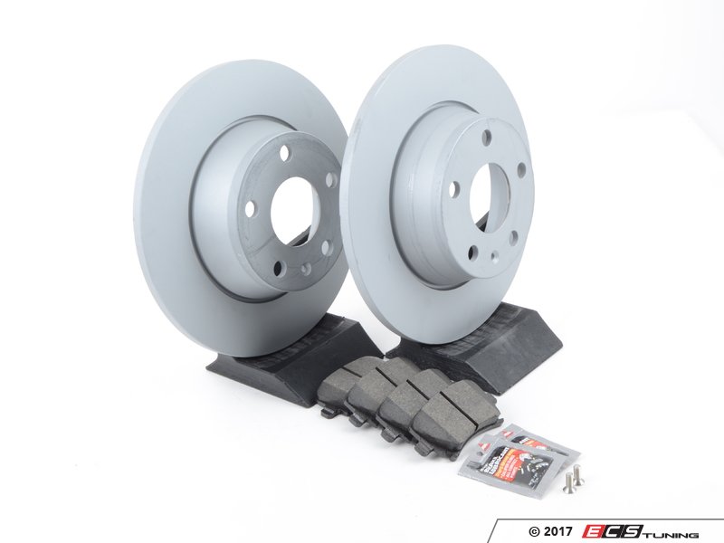 Assembled By ECS - 8J0615601KT1 - Rear Brake Service Kit