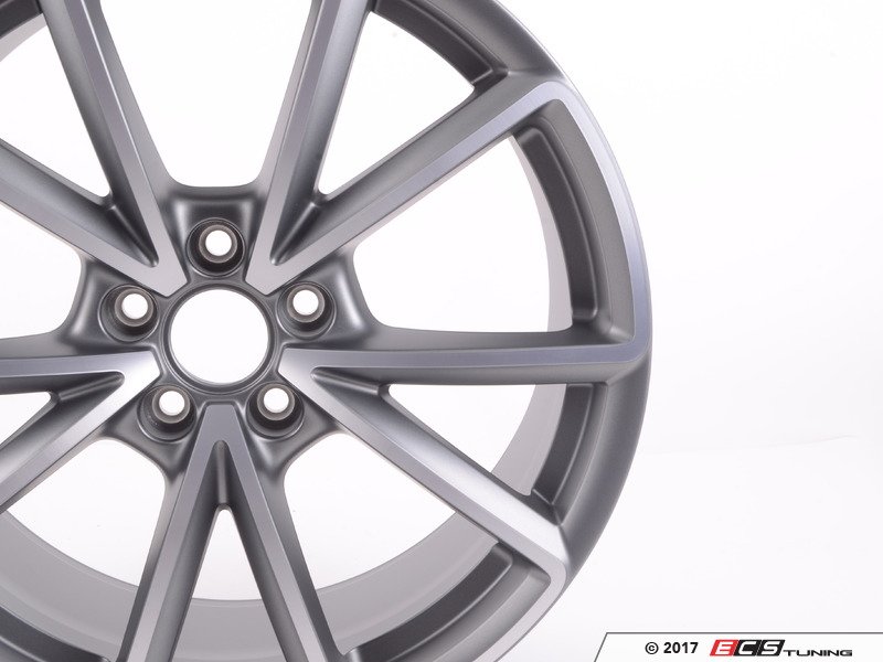 Genuine Volkswagen Audi - 8K0601025CTkt - 19" V-Split 5-Spoke Wheels ...